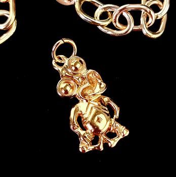 VINTAGE 9ct Yellow Gold Maori Tiki Style Charm | Jewellery Past and Present
